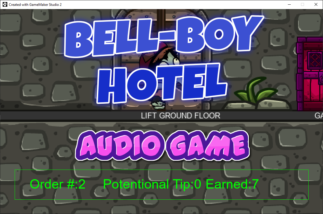 Bell Boy Hotel - Audio Based Game For Blind Gamers One Button Simple ...