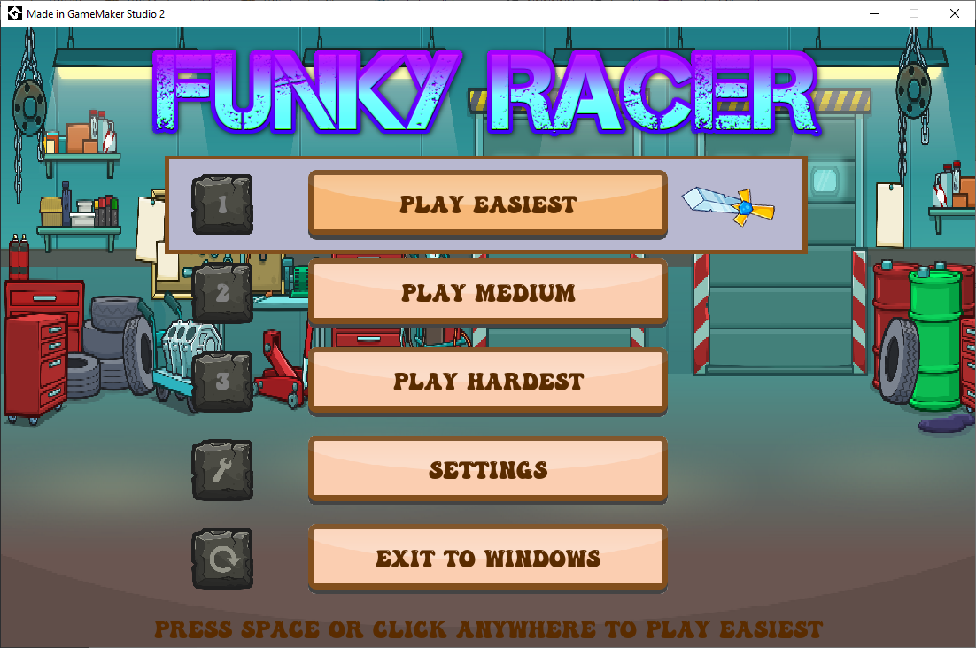 Funky Racing - Accessible Game - One Button Simple Control System by ...