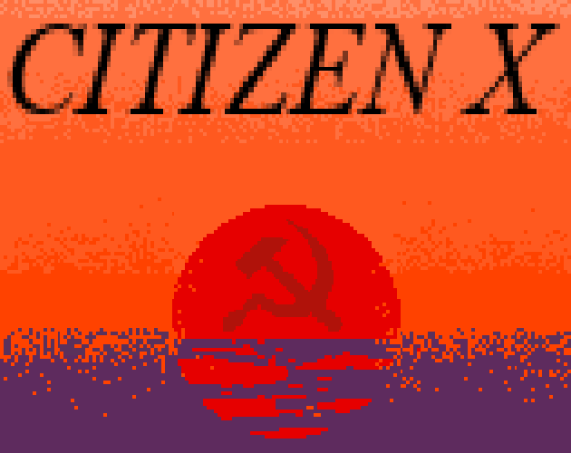 CITIZEN X - POSTER - CITIZEN X by Golden Age Games