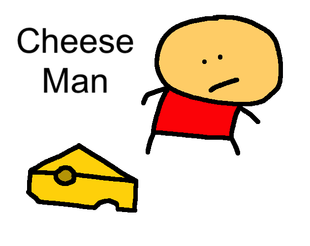 Cheese Man by Mikmoomamimocki