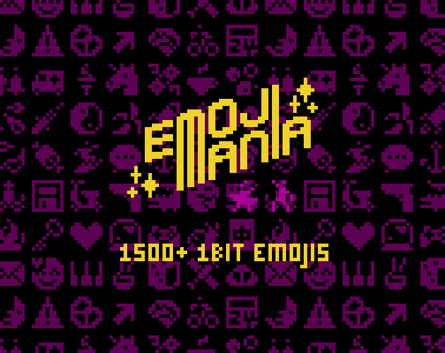 31/12/20 - v_1.02 - EmojiMania - 1500+ 1Bit Emojis by Idan Rooze