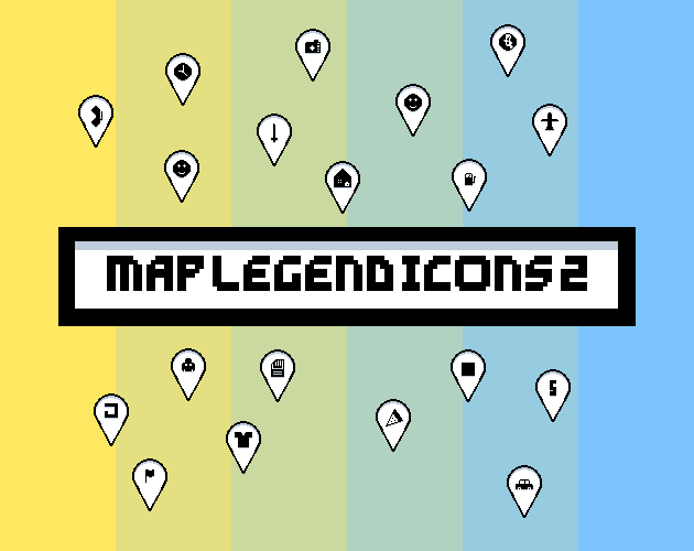 Map Legend Icons 2 by SPOICAT
