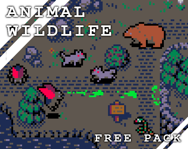 Animal Wildlife for RPG: Free Pack by Electric Lemon