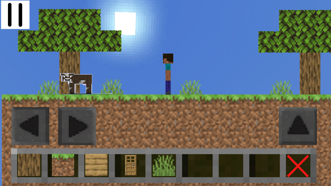 Minecraft2d by adzkagamedev