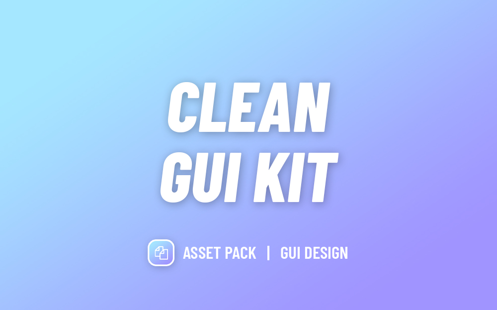 Clean RenPy GUI Kit - Asset pack by FShift