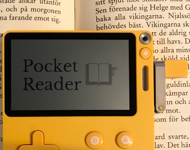 Pocket Reader by Diefonk