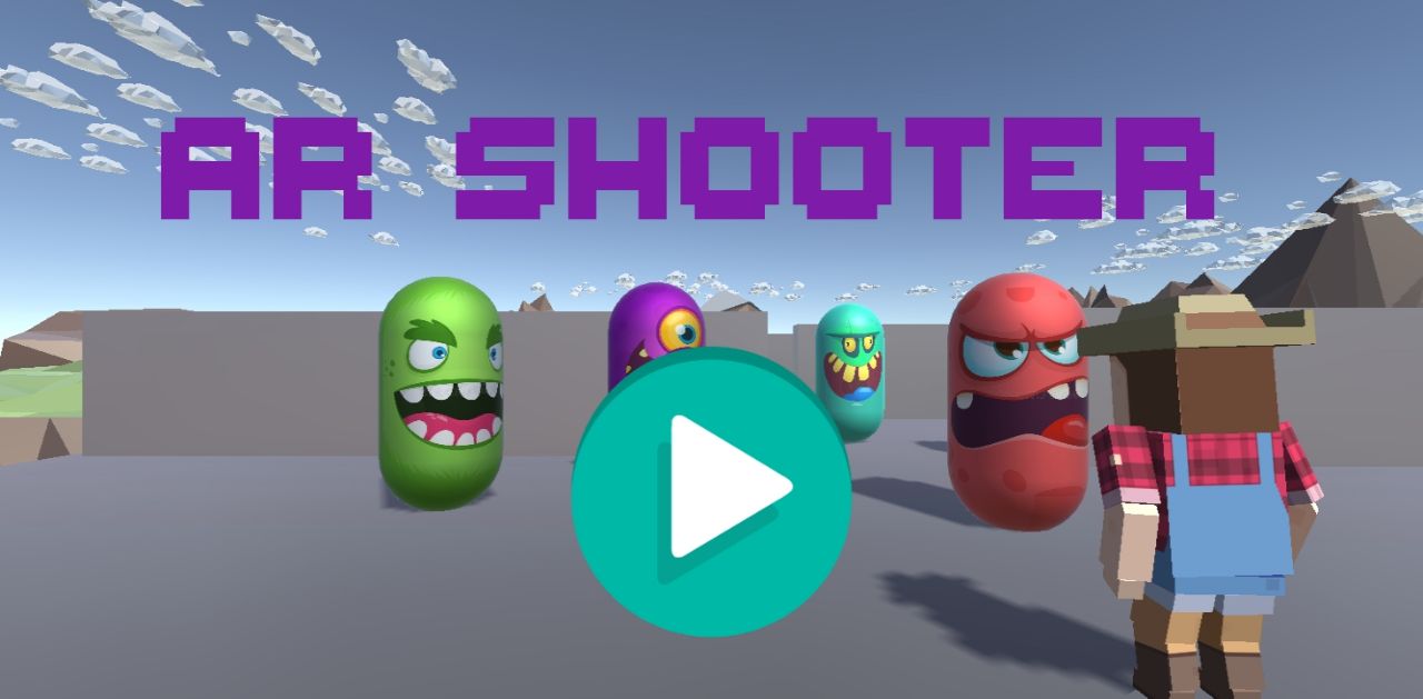 AR Shooter (Augmented reality game) by Redcontroller interactive