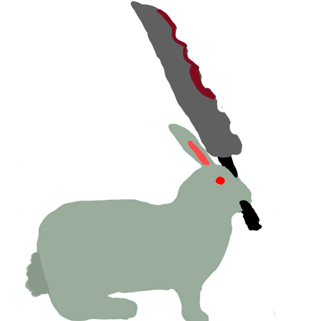 Bunny Ninja Greatsword by vladimirpetya