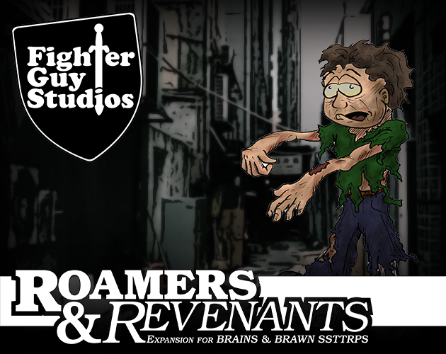 New Character Sheet - Roamers & Revenants by fighterguystudios