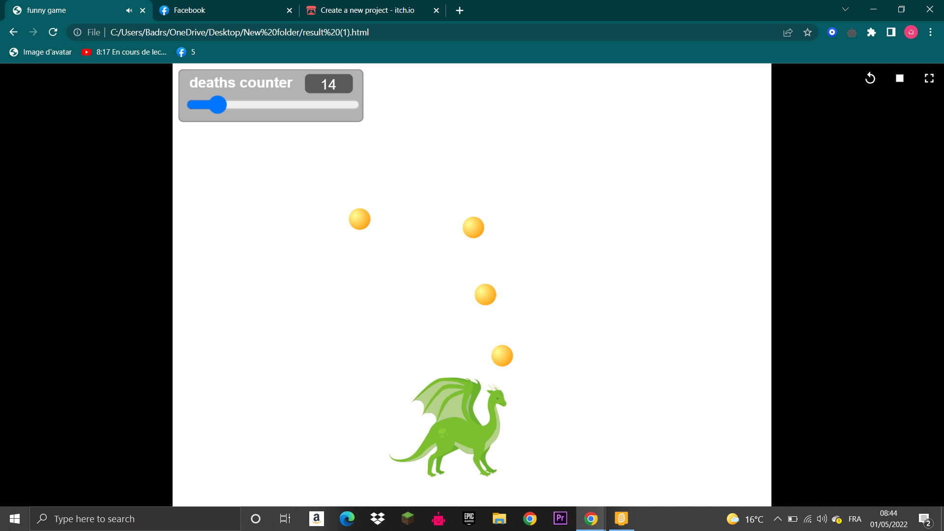 save the drgon 2D V0.1 APLPHA PLAYABLE ON BROWSER by Mrcrafter