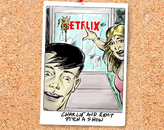 Charlie and Remy Pitch a Show by Jerna Van Vooren