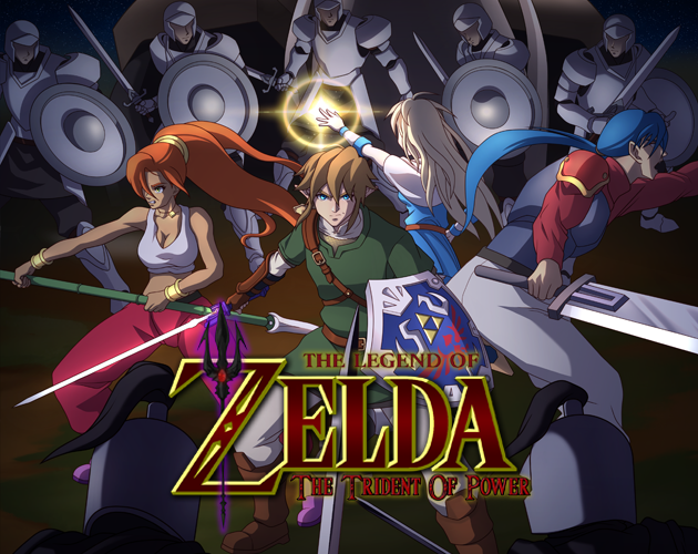 Zelda: The Trident of Power DX by PeZetaGames