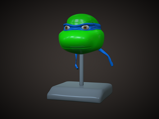 Ninja Turtle 3D Model by AppNasty