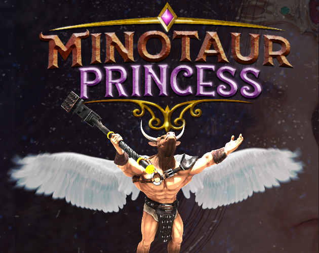 Minotaur Princess by Bunnies4peace Studios