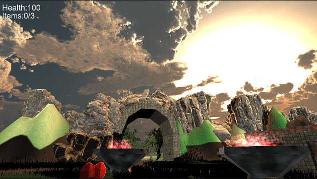 A Simple Sunset Star Collector Game by Joker Gaming from Game Gen