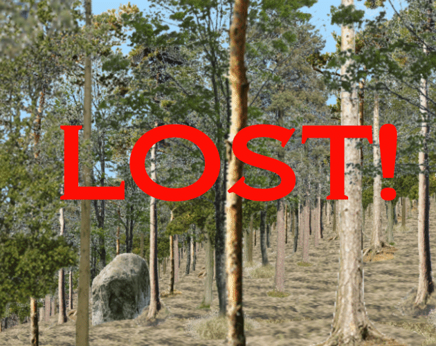 Lost in a forest by grelf