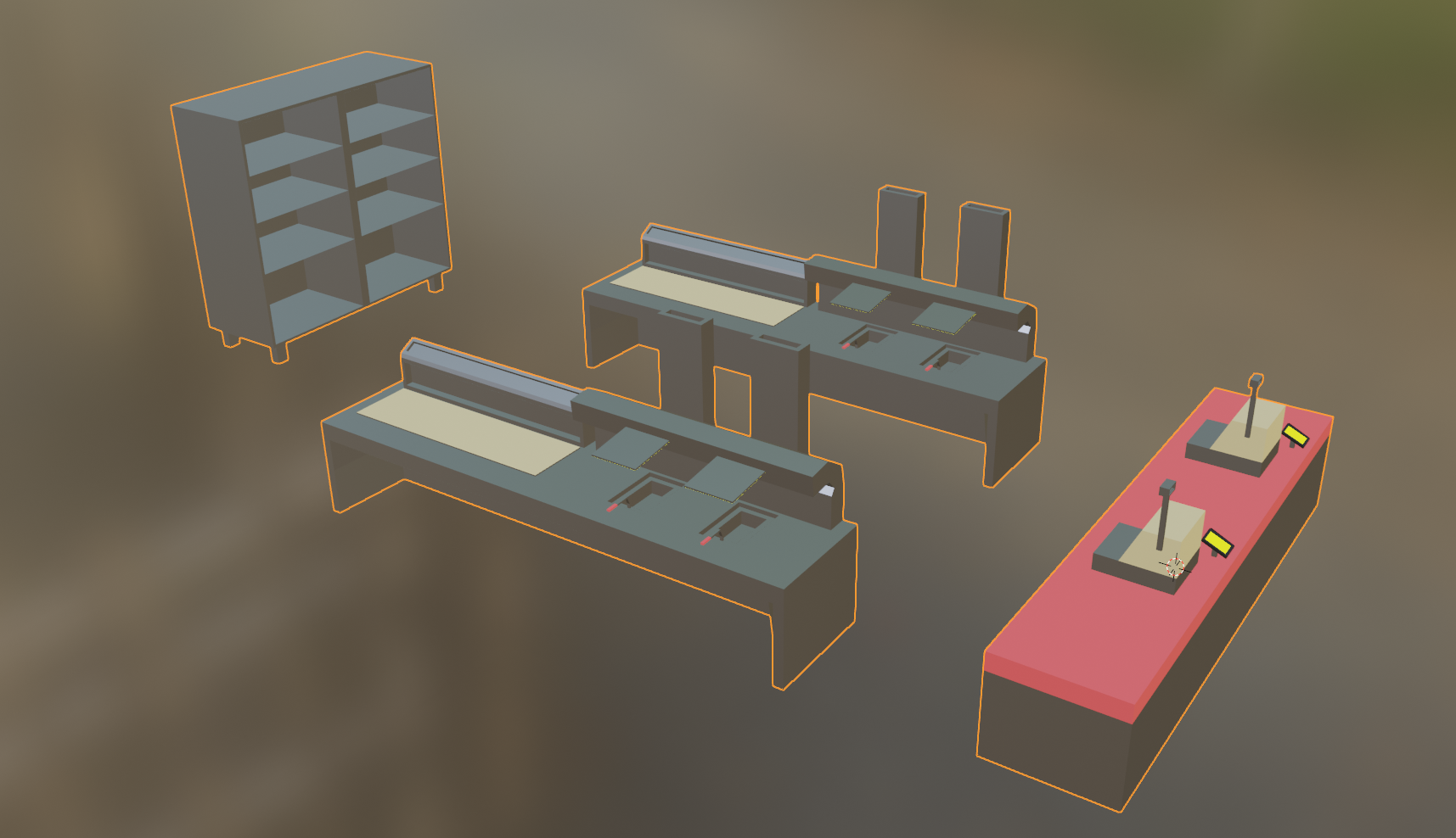 Low Poly Fast Food Models by ToastyCatStudios