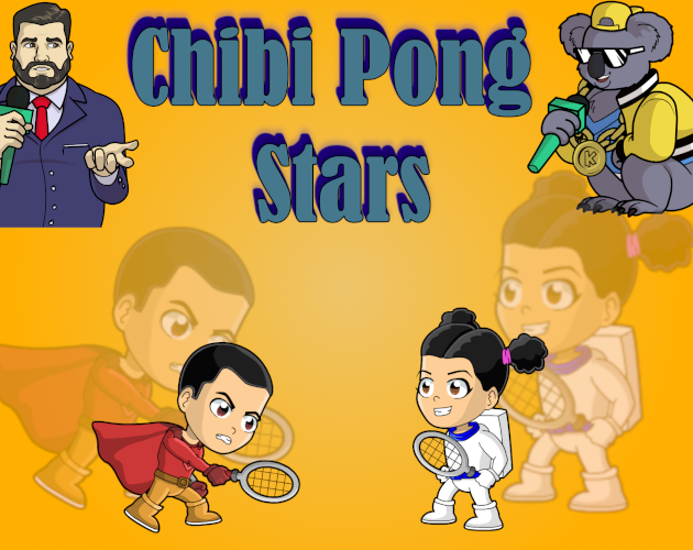 Chibi Pong Stars by ArcadeTheory