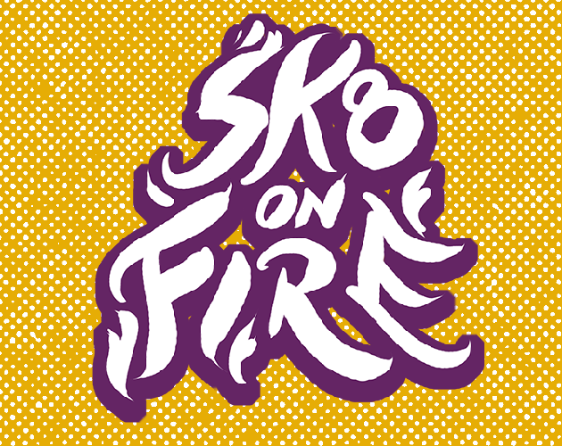 Sk8 on Fire by R_Goulart