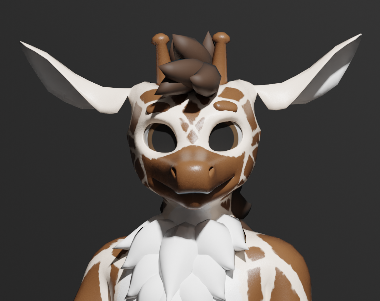 Kobodal/Giraffe Hybrid by Dusty the Fuzzy Dragon