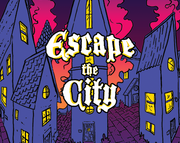 Low-Ink Printable version - Escape the City by Brooklet Games
