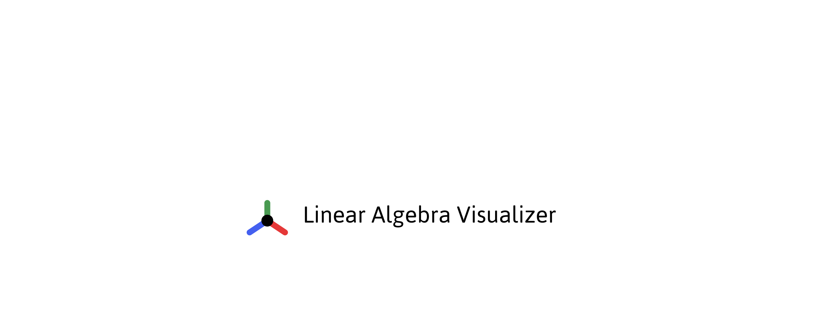Linear Algebra Visualizer By Nitsan