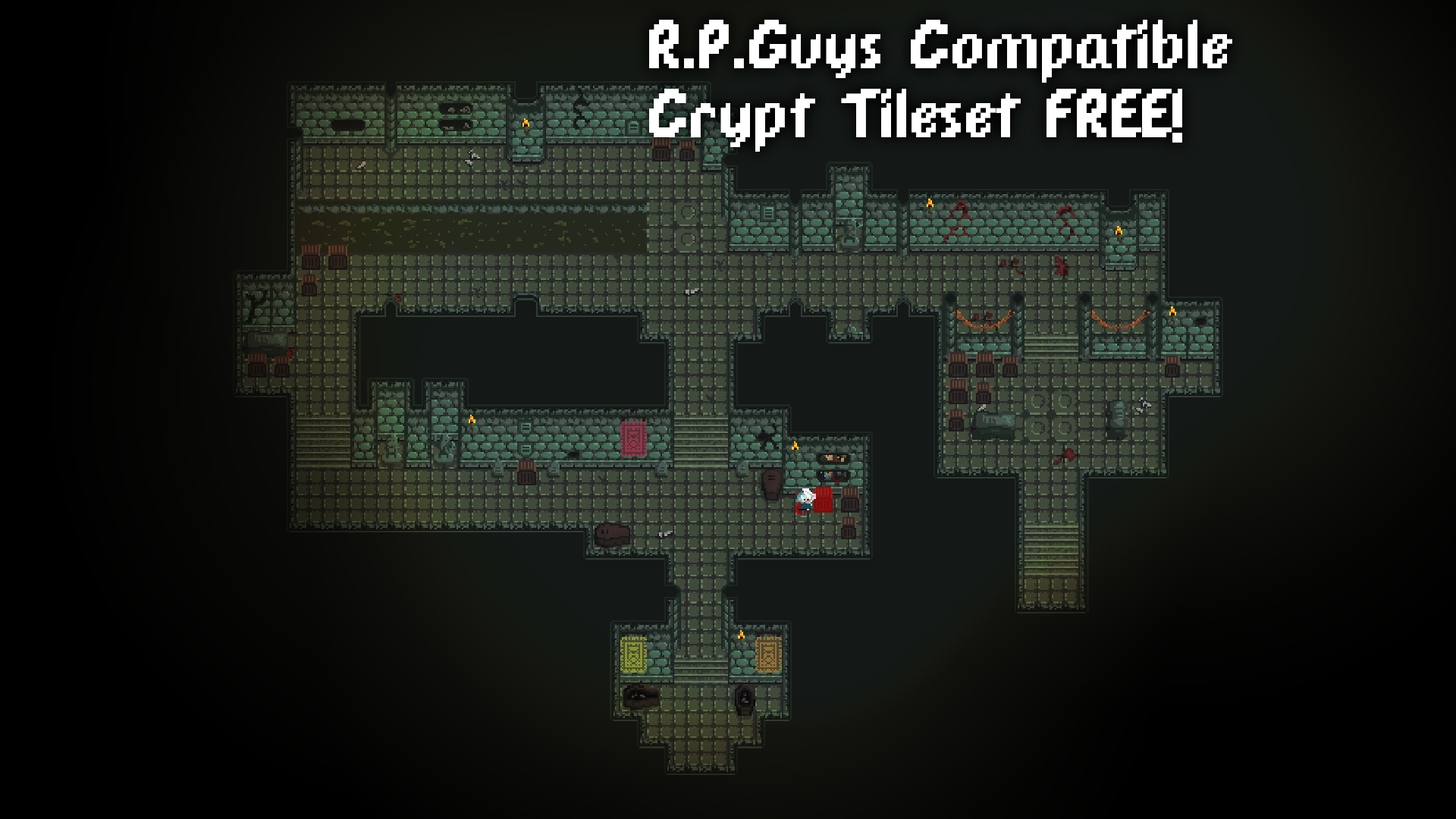 Castle Crypts Tileset by mftinyturtle