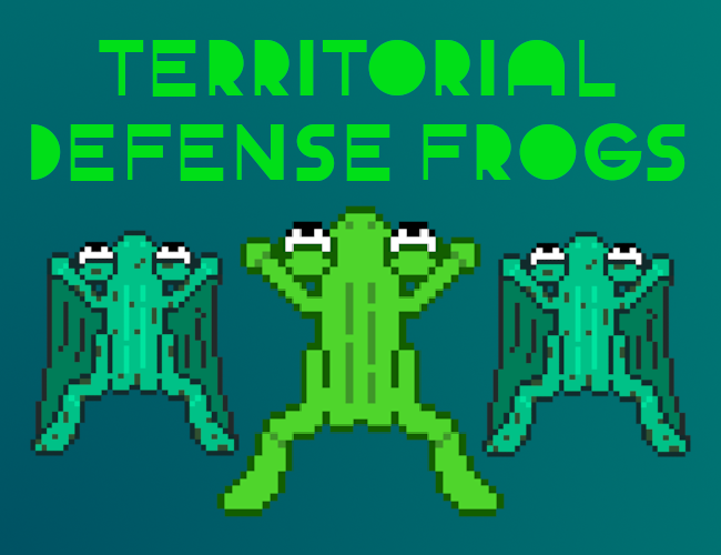 Territorial Defense Frogs by Manbo for Mini Jam 106: Frogs² - itch.io