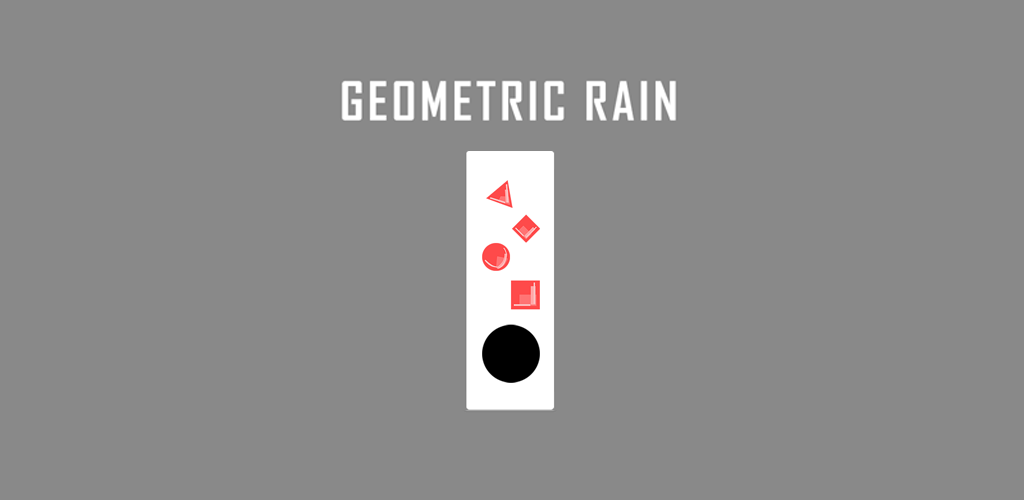 Geometric Rain by Kafele Palmer-Hunt