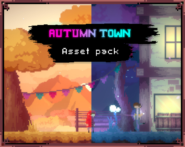 Autumn Town- 32x32 Asset Pack by Nirva