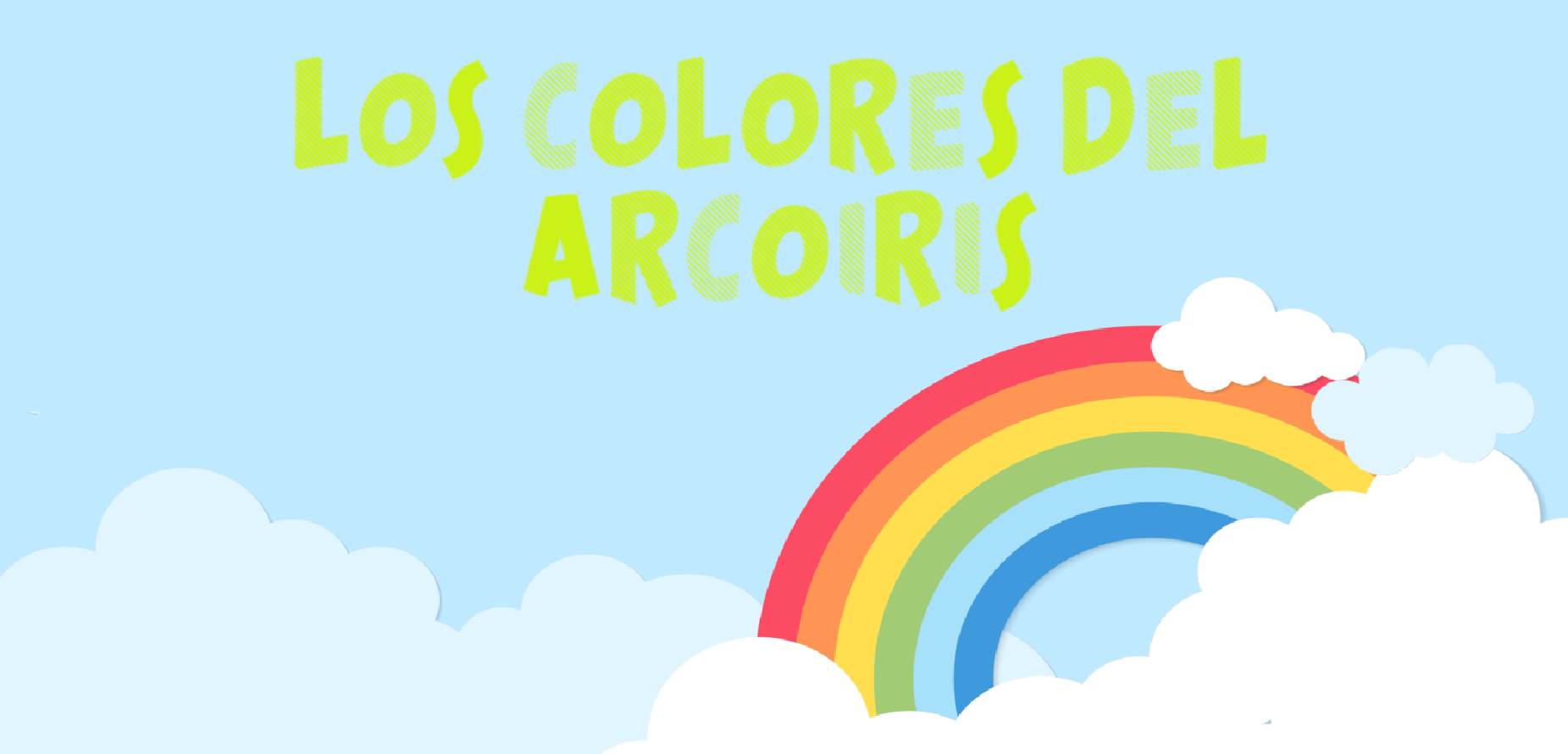 Los Colores Del Arco Iris Los Colores Del Arcoiris By La Senora Bishop