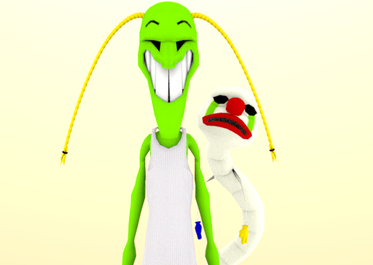 The Troll & the Worm by JWC