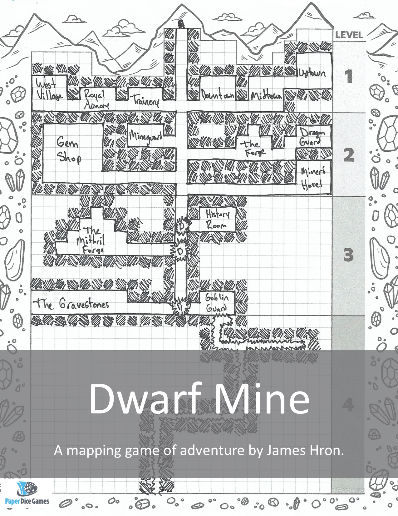Design History - Dwarf Mine by Paper Dice Games