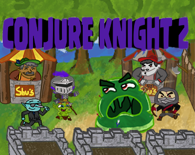 Conjure Knight 2 by Jack Honeyball