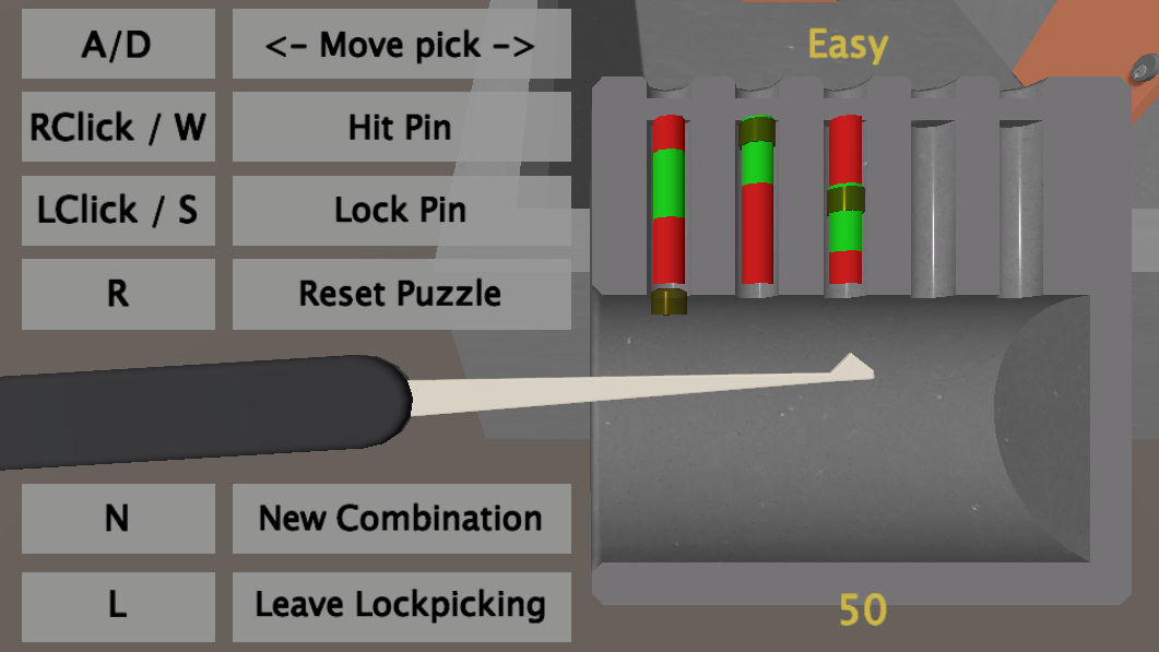 Lockpicking Minigame Template by Daniel Boldrin - Sr Unity Programmer