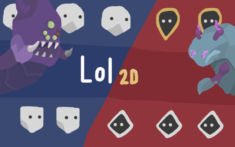 League of Legends 2d by Sergio Ortiz