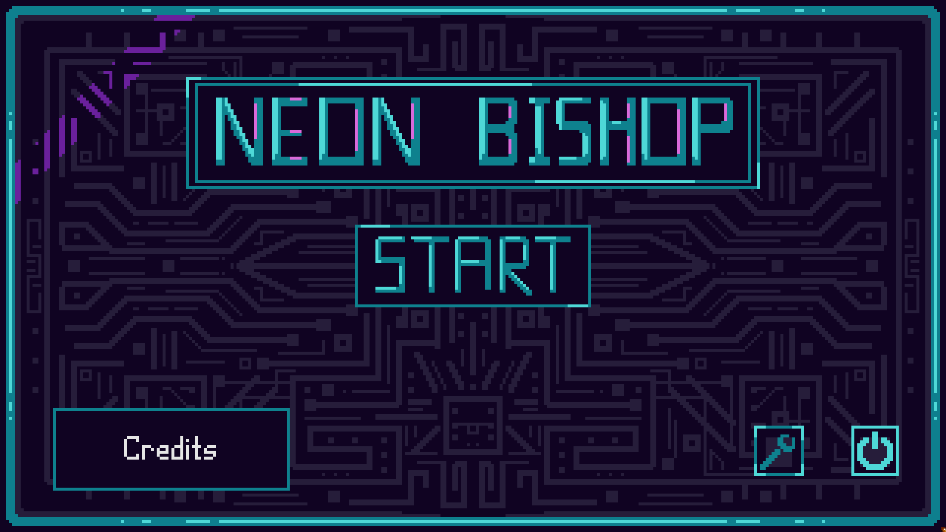 Neon Bishop by PsychoSeel