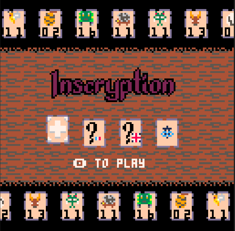 Inscryption pico-8 by Lethloss