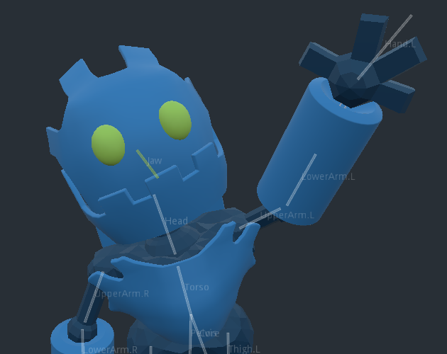 Godot 3 Skeletal Animation Editor By Shmolyneaux