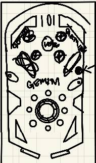 Pixel Pinball: GEMINI by punkysoft