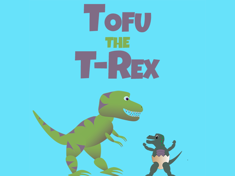 Tofu the T-Rex by Mike Pynn