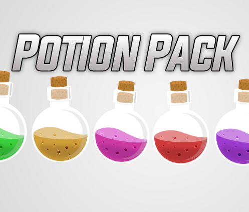Potion 2D Pack by Impactlygfx