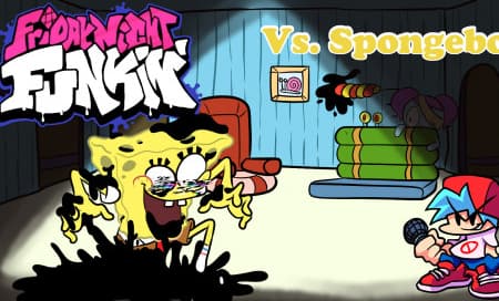 FNF corrupted sponge but different by Blizzard Makes content
