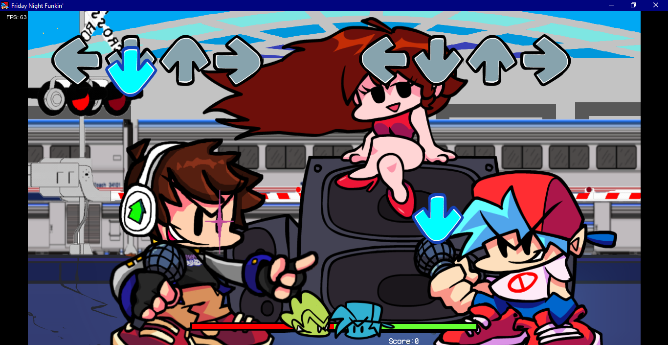 Friday Night Funkin Week 3 Railfan Mod by Oily