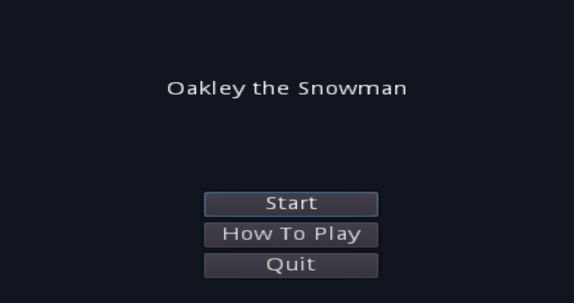 Oakley the Snowman Demo 2 by VTheVan for Finally Finish Something 2022 ...