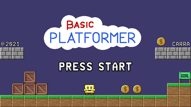 Basic Platformer by Vircon32