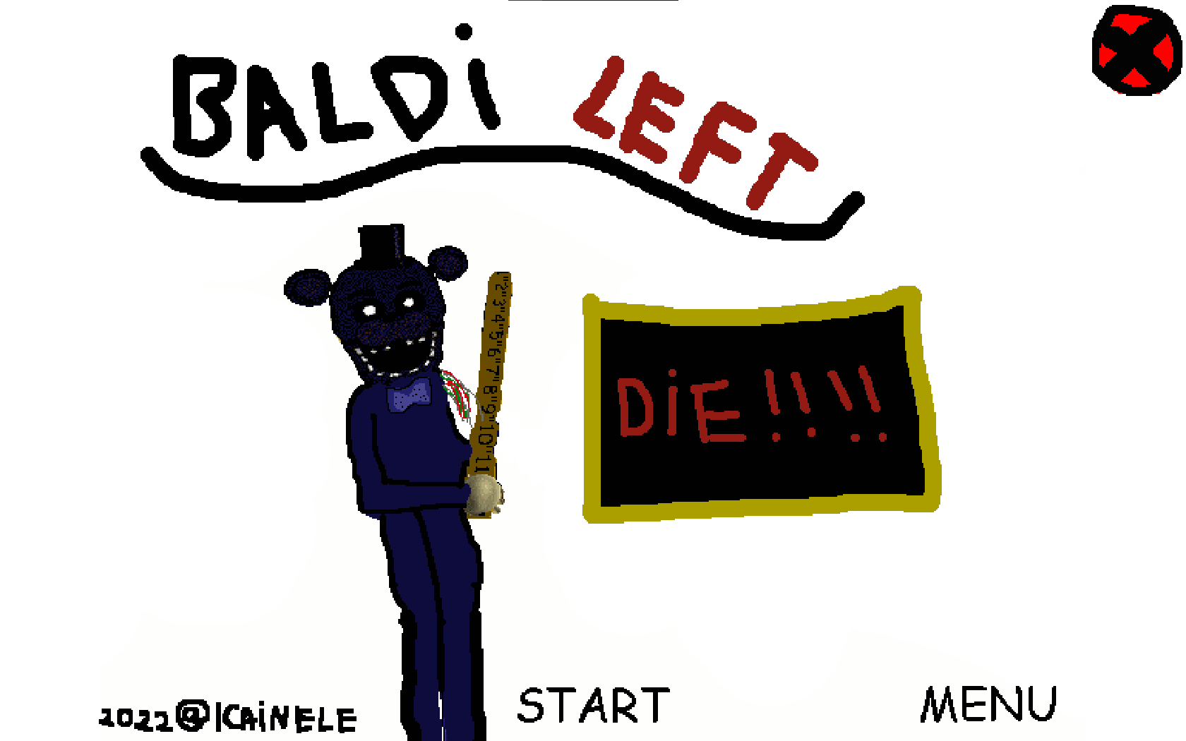 Baldi Left (Demo) by ICainele