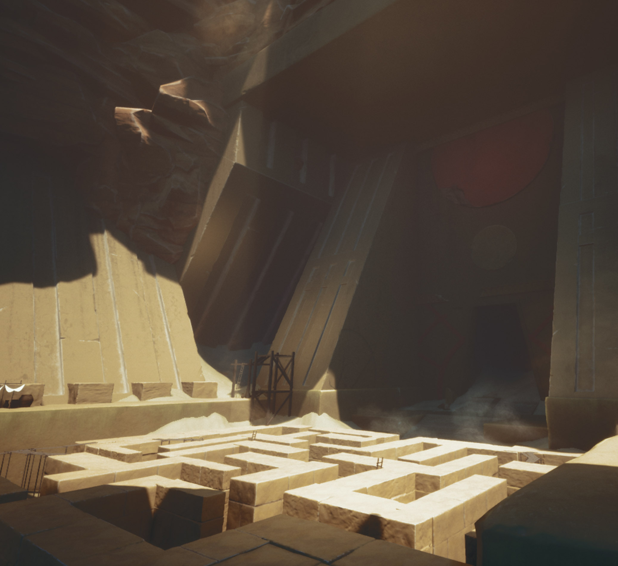 The Hidden Temple by FilipPtr for Environment Art Challenge 2022 - itch.io