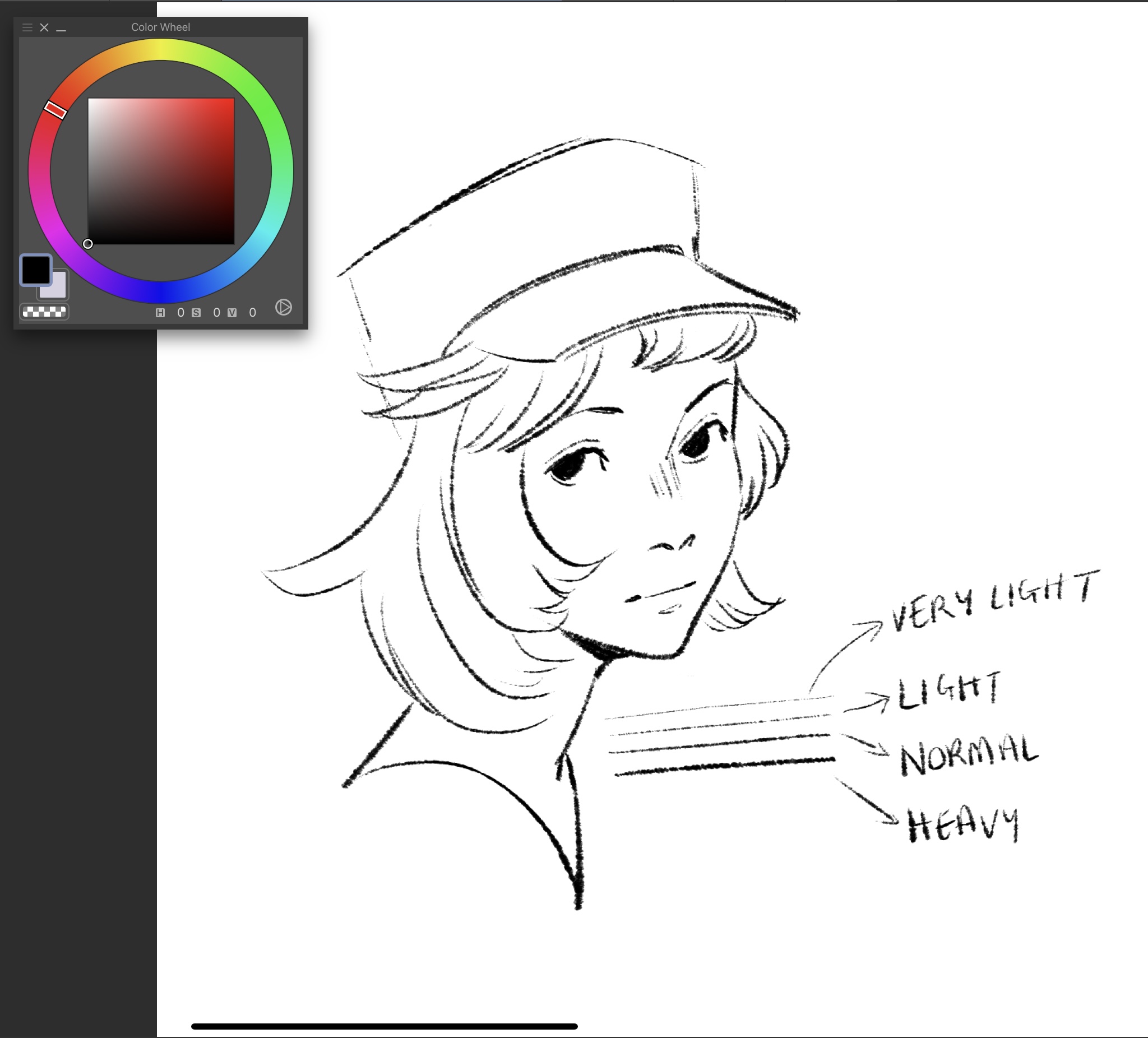 Splotchy Pencil (CSP) by Diana TS