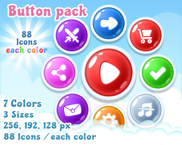 Button pack by Renderman